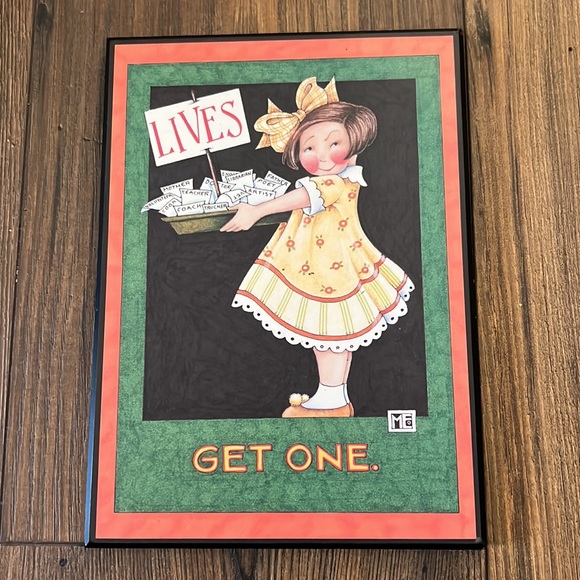 Mary Engelbreit | Accents | Rare Vintage The Mary Engelbreit Colorplak ...